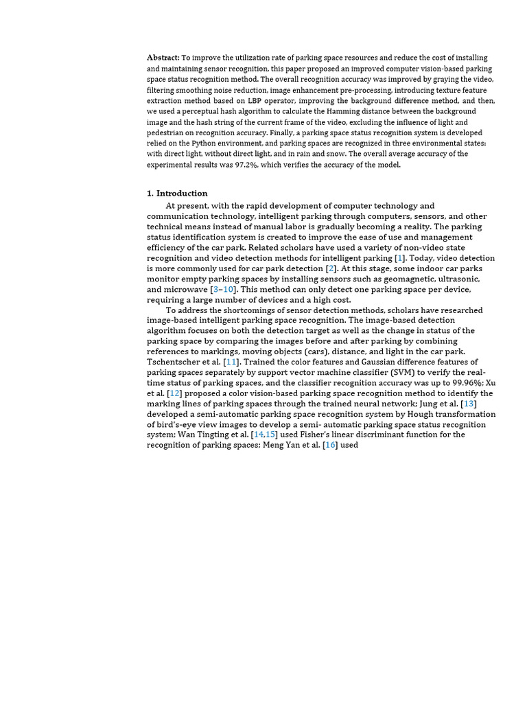 Sustainability 15 00107 v2 | PDF | Computer Vision | Signal Processing