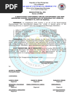 Templates For Barangay Assembly | PDF