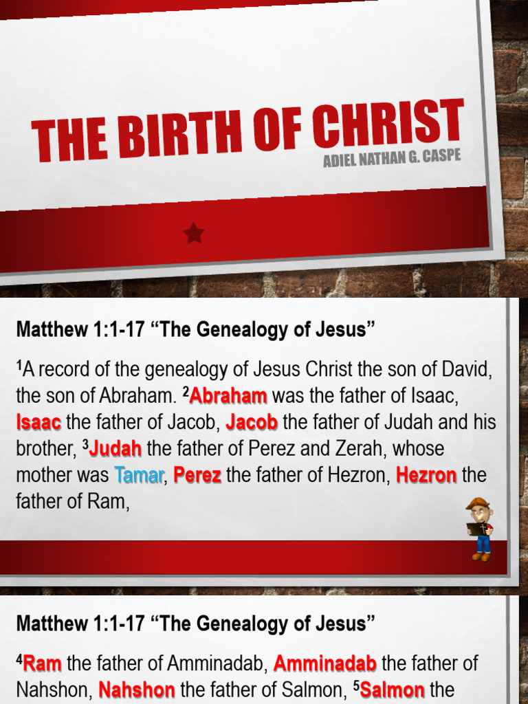 Module 3.1 PPT - Birth of Christ and Purpose of Incarnation | PDF ...