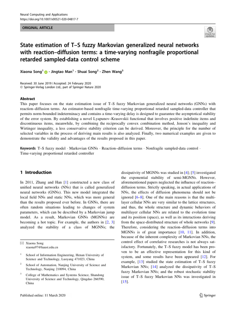 A Time-Varying Nonfragile Proportional Retarded Sampled-Data Control ... A Time-Varying Nonfragile Proportional Retarded Sampled-Data Control ...