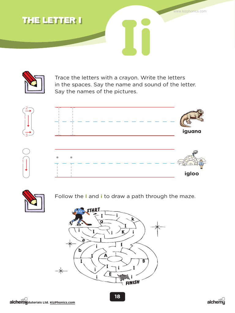 Worksheet - The Letter II | PDF