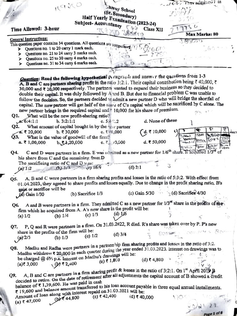 Adobe Scan 19-Nov-2023 | PDF | Goodwill (Accounting) | Debits And Credits