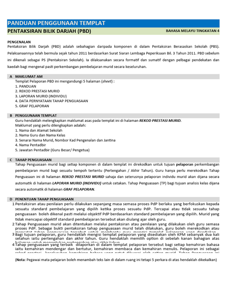 1 Ukm - BM | PDF