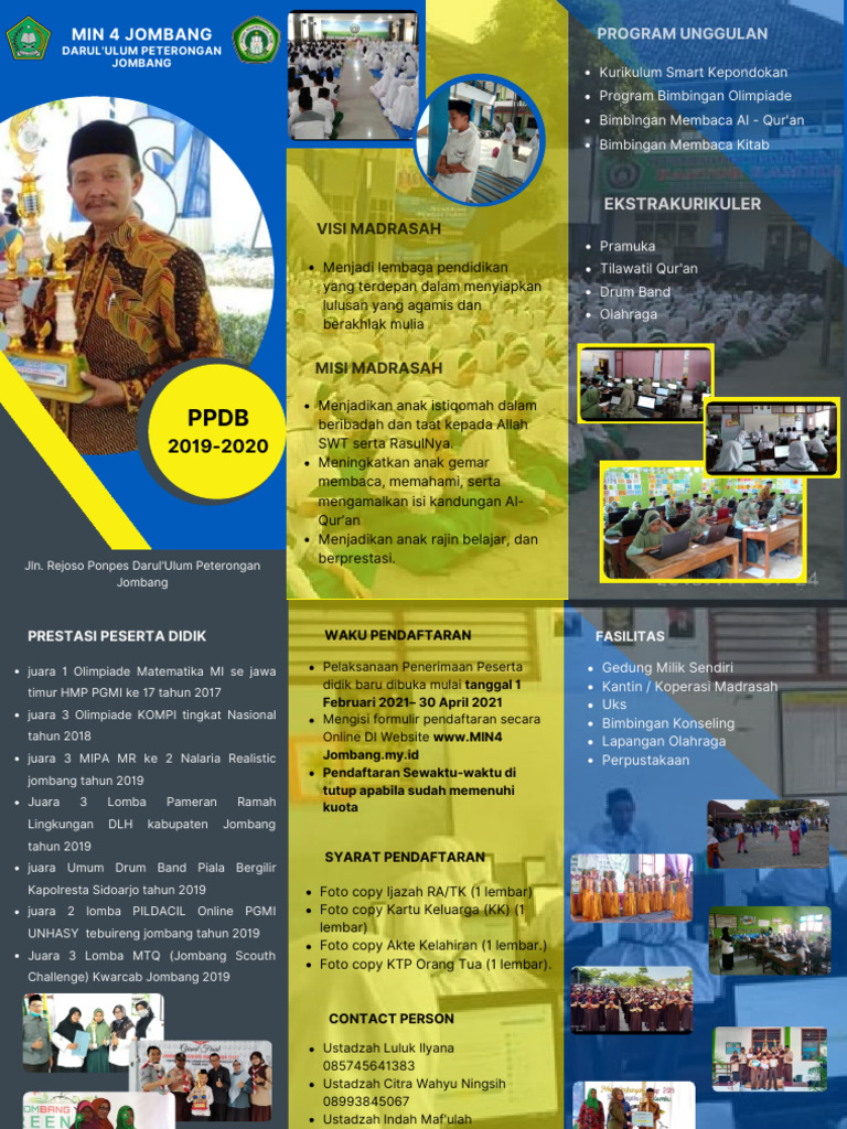 Brosur Sekolah Mij 4 Jombang | PDF