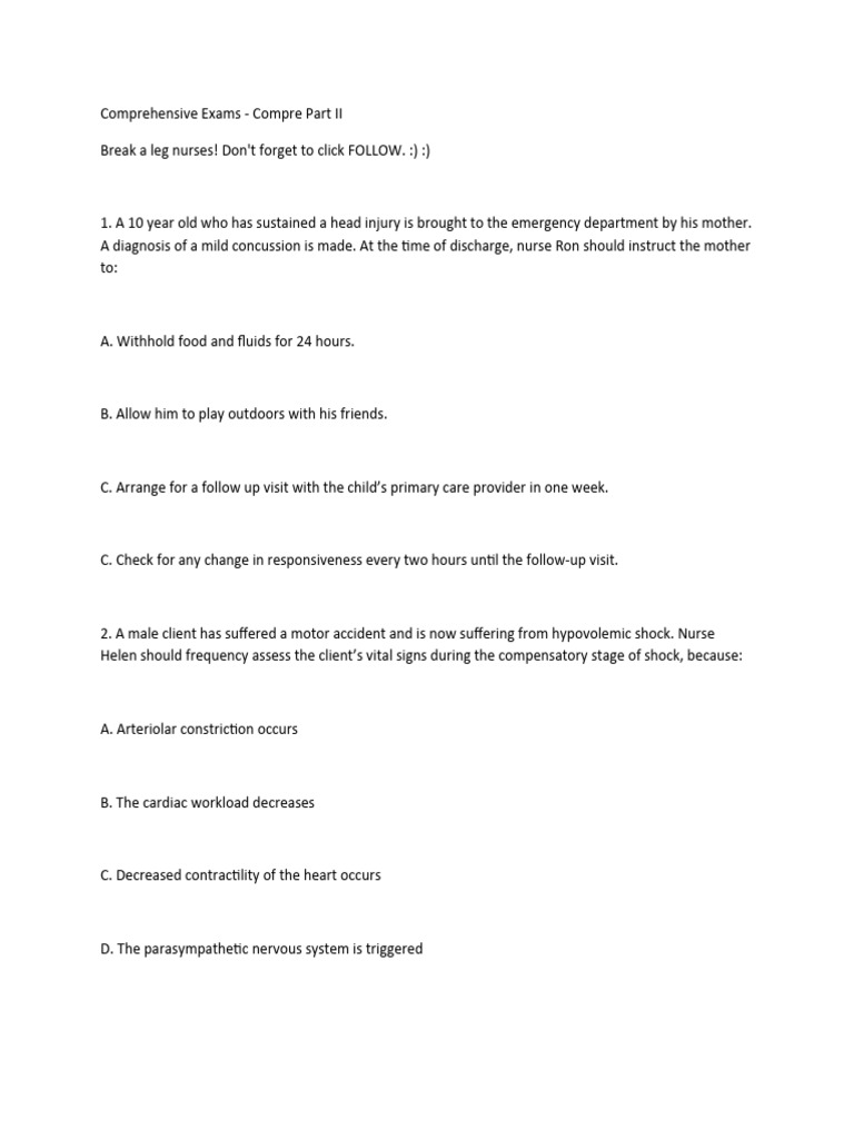 Nurse Exam Strategies: Part II Insights | PDF | Breastfeeding | Childbirth