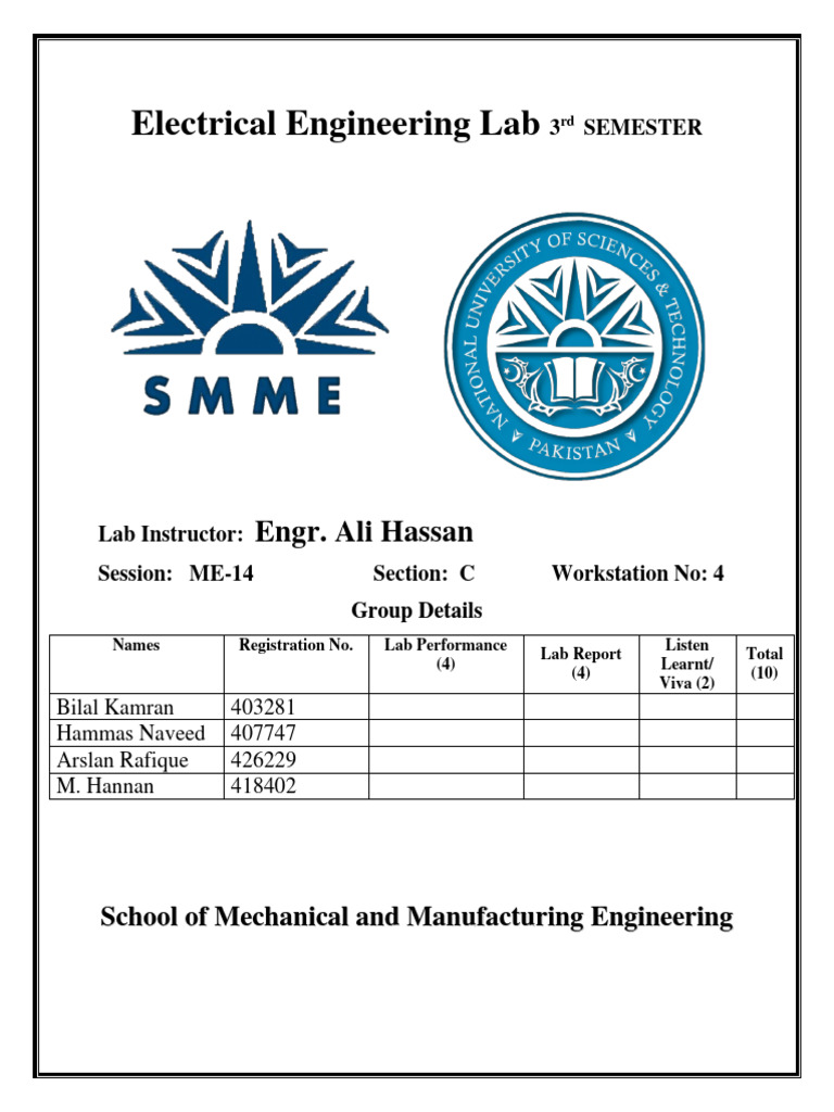 EE Lab 2 Final | PDF | Series And Parallel Circuits | Electrical Resistance And Conductance