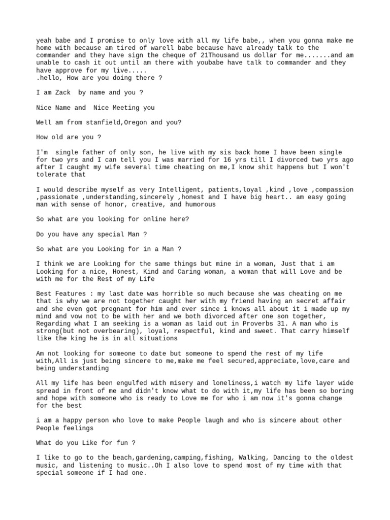 Military Format | PDF | Love