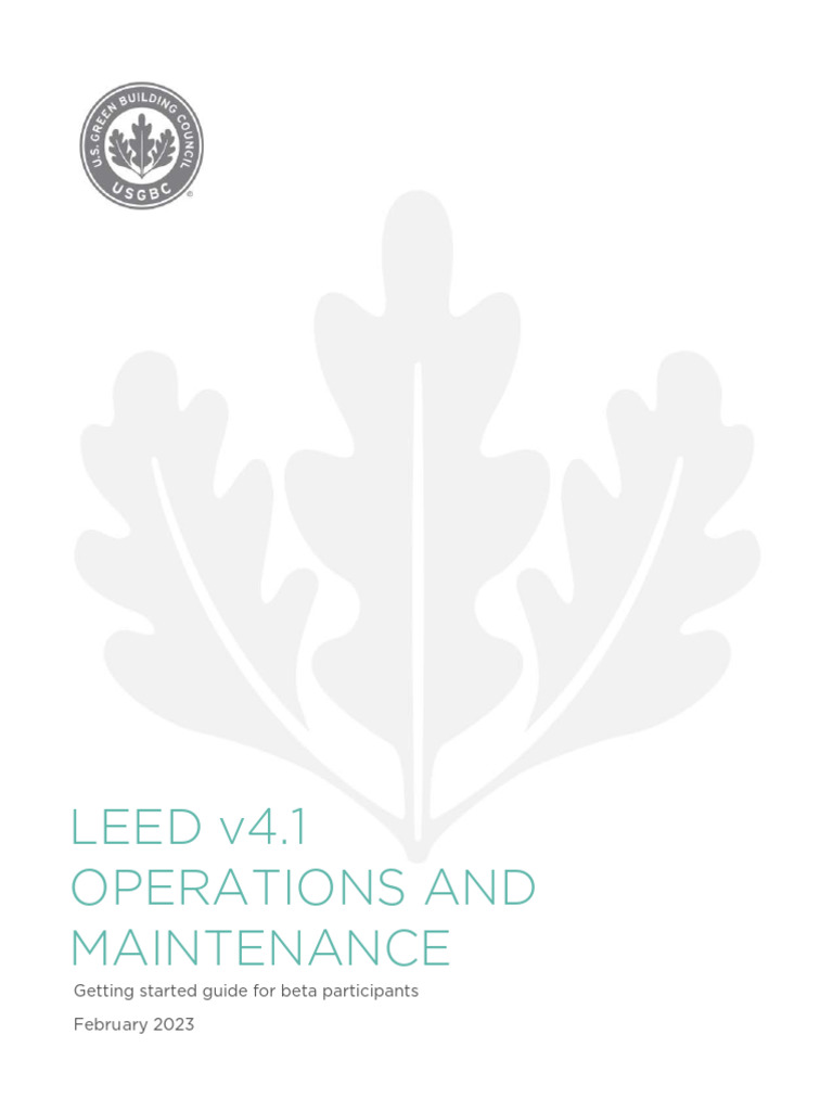 LEED v4.1 O+M Emissions Guide | PDF | Green Building | Emission Intensity