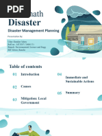 Disaster Management Project Class9 Complete | PDF | Tsunami | Emergency ...