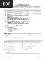 PWD Application Form | PDF | Employment | Disability