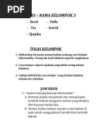 Modul Ajar Informatika Kelas 7 Fase D Bab 3 | PDF