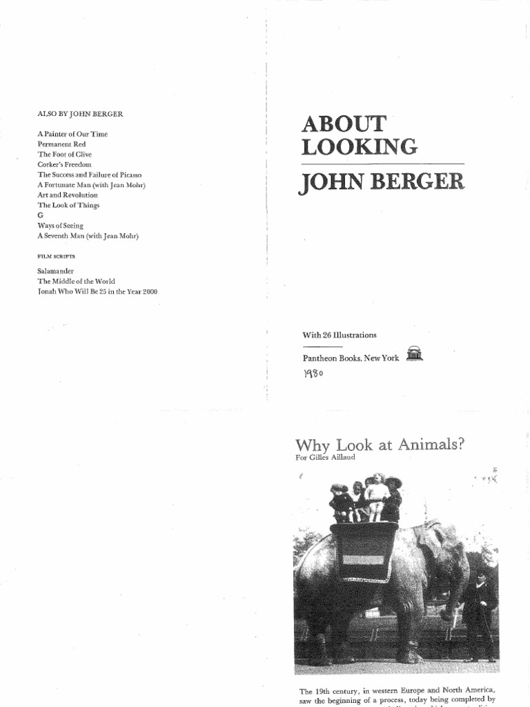 Berger LookAnimals | PDF
