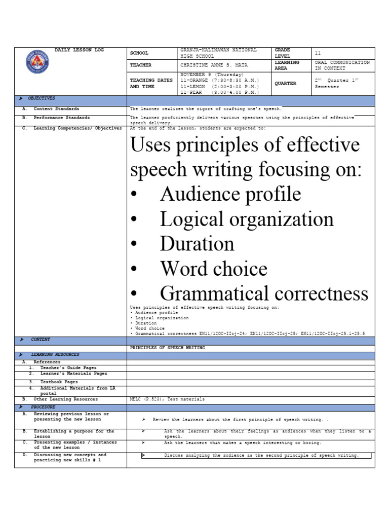 Oc 3 | PDF | Learning | Communication