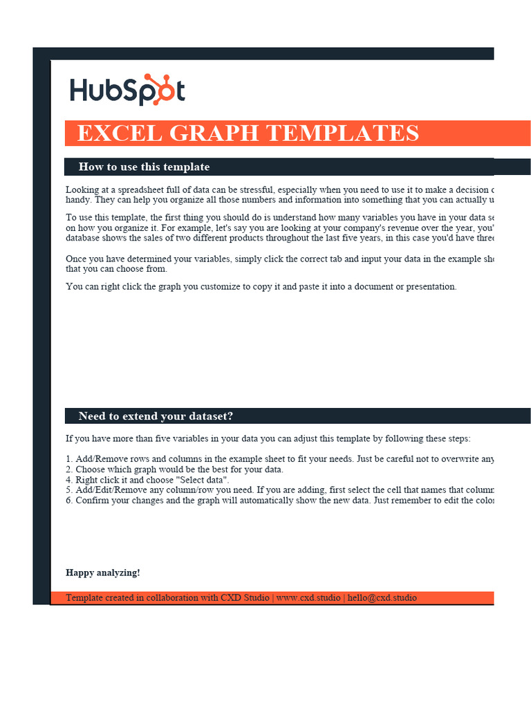 SIMPLE Excel Graph Templates | PDF | Microsoft Excel | Chart