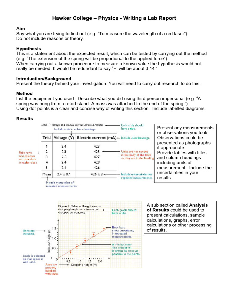 Writing Conclusions in Physics Reports | PDF | Theory | Physics
