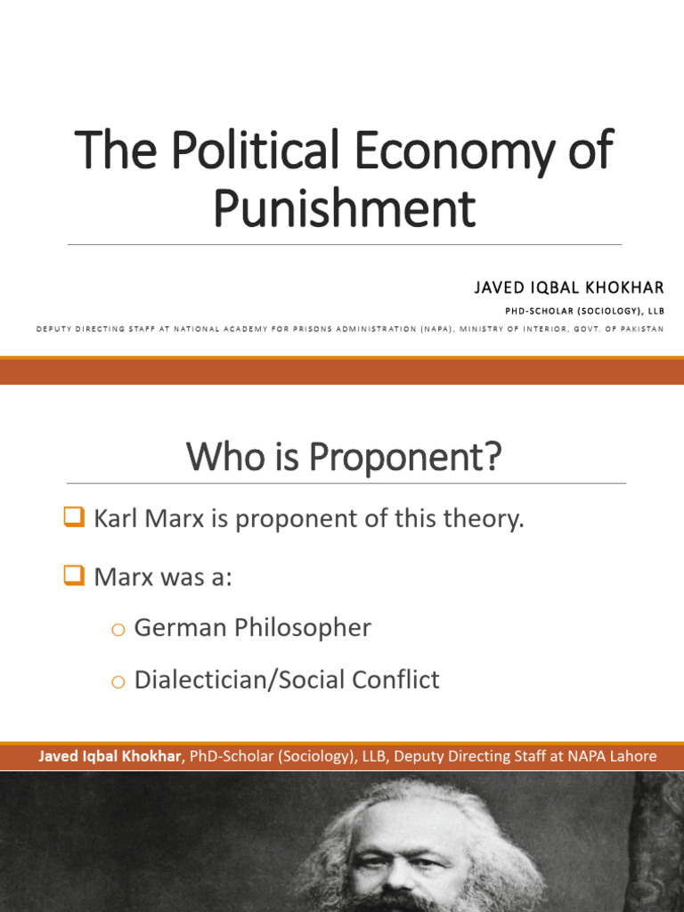 Iqbal's Analysis of Marx on Punishment | PDF | Prison | Karl Marx