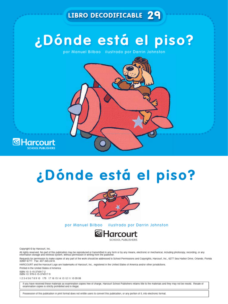 Libro - Decodificable - 29 Dónde Está El Piso | PDF