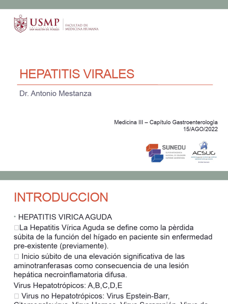 Hepatitis VIRAL | PDF | Hepatitis | Causas de la muerte