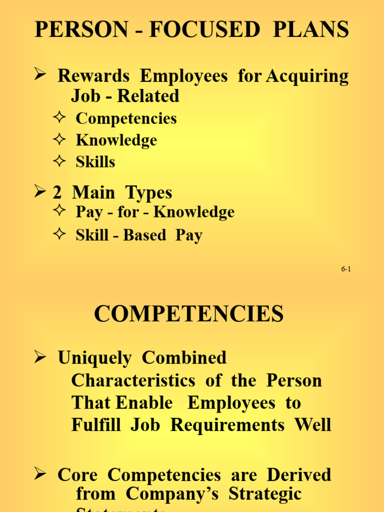 Person Focused Plans Without Quiz and Long Questions | PDF | Employment ...
