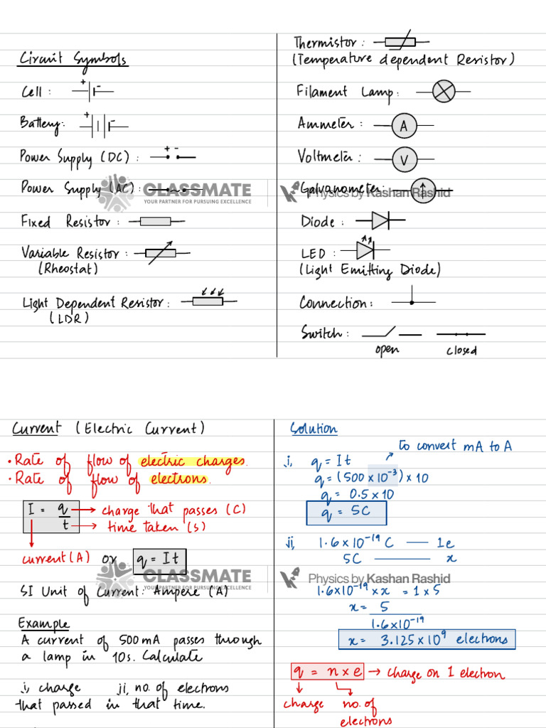 OL Current Electricity | PDF | Electrical Resistance And Conductance | Voltage