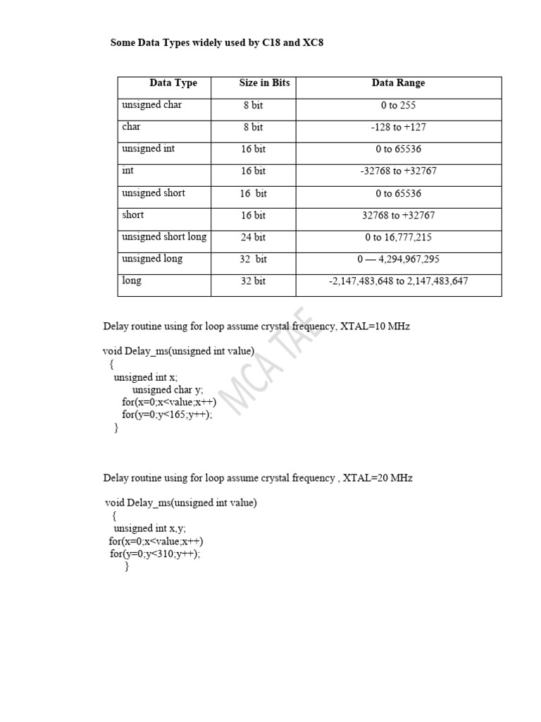 Mca Exp 1,2,3 | PDF | Integer (Computer Science) | Software Engineering