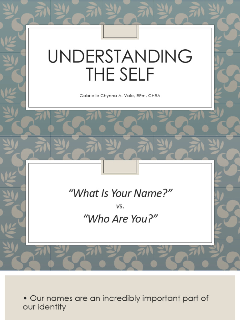 UTS Chapter 1 | PDF | Philosophy Of Self | Soul