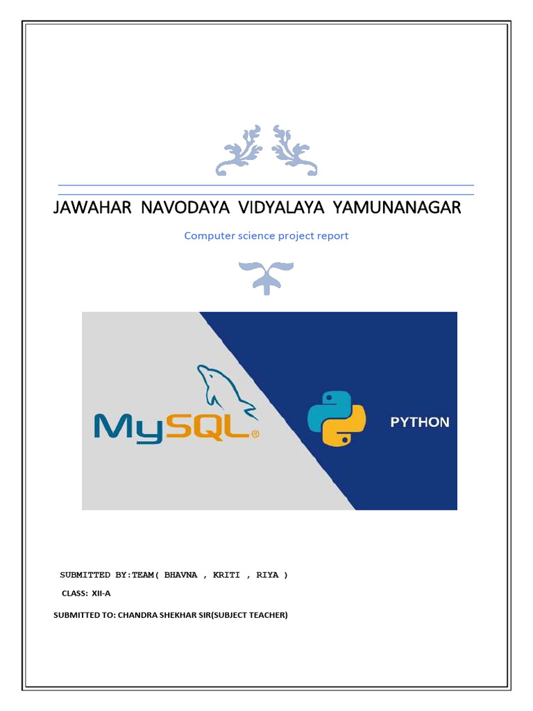 Cs Project #Modified | PDF | Aerospace | Aircraft