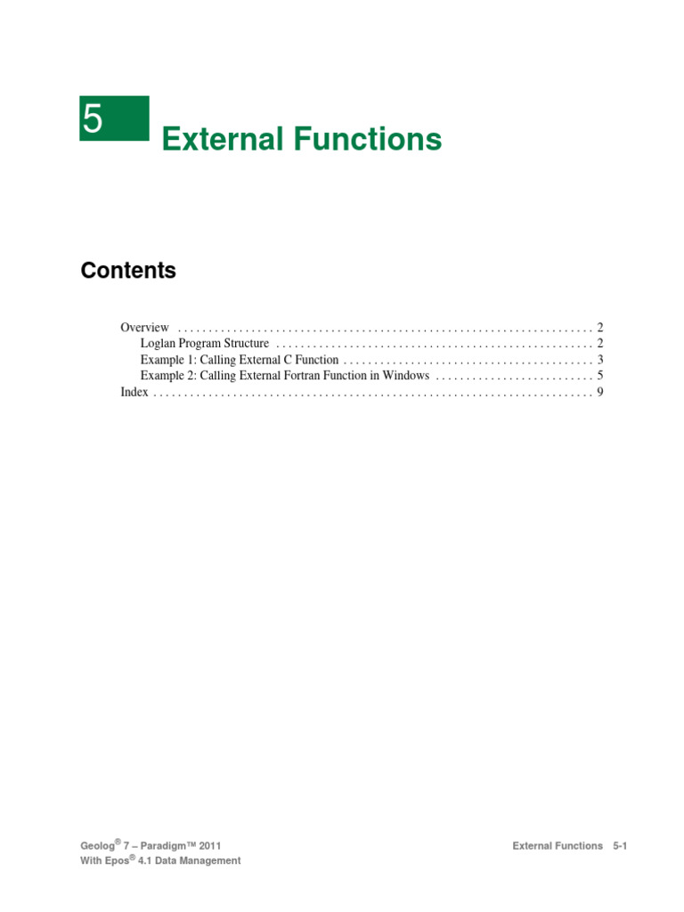 Loglan 05 External Func Hc Pdf Parameter Computer Programming Computer Programming