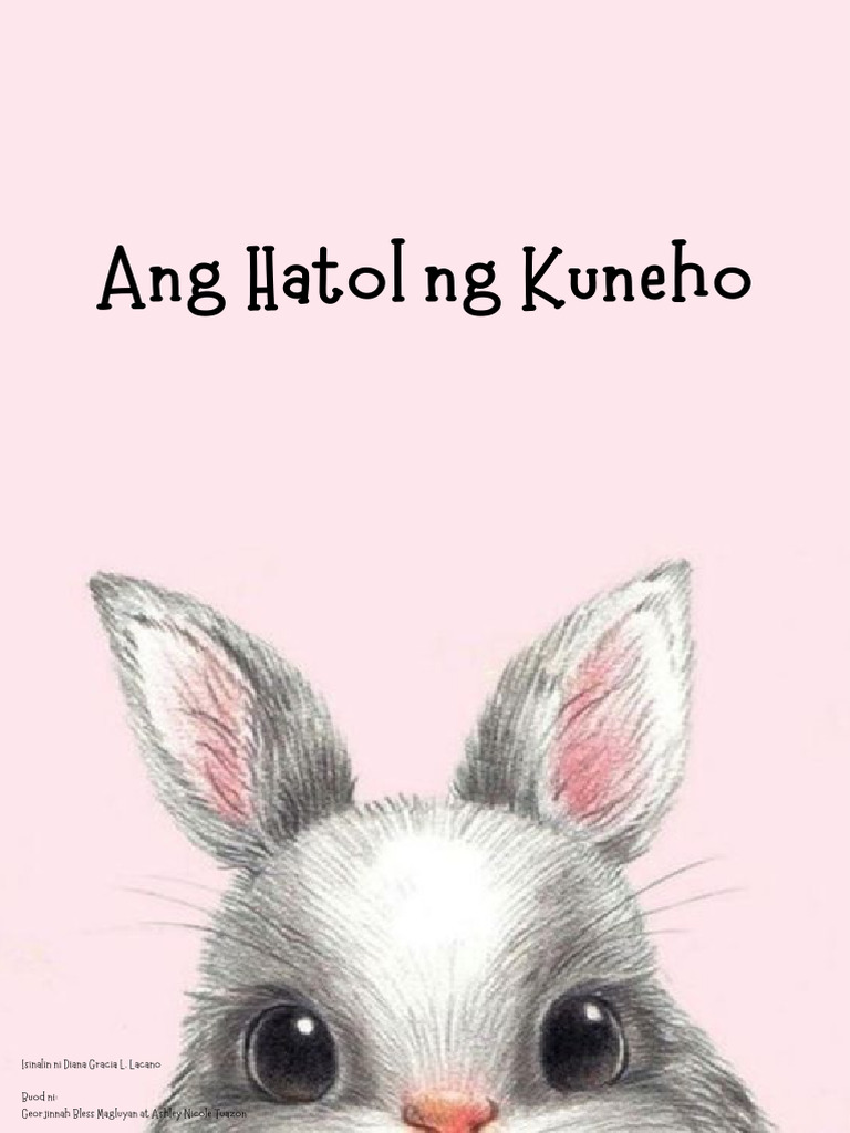 Ang Hatol NG Kuneho F Script | PDF