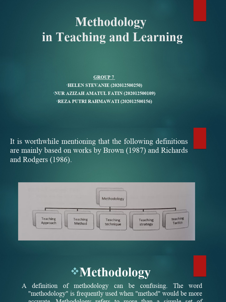 Teaching Methodologies Guide | PDF | Learning | Teaching Method