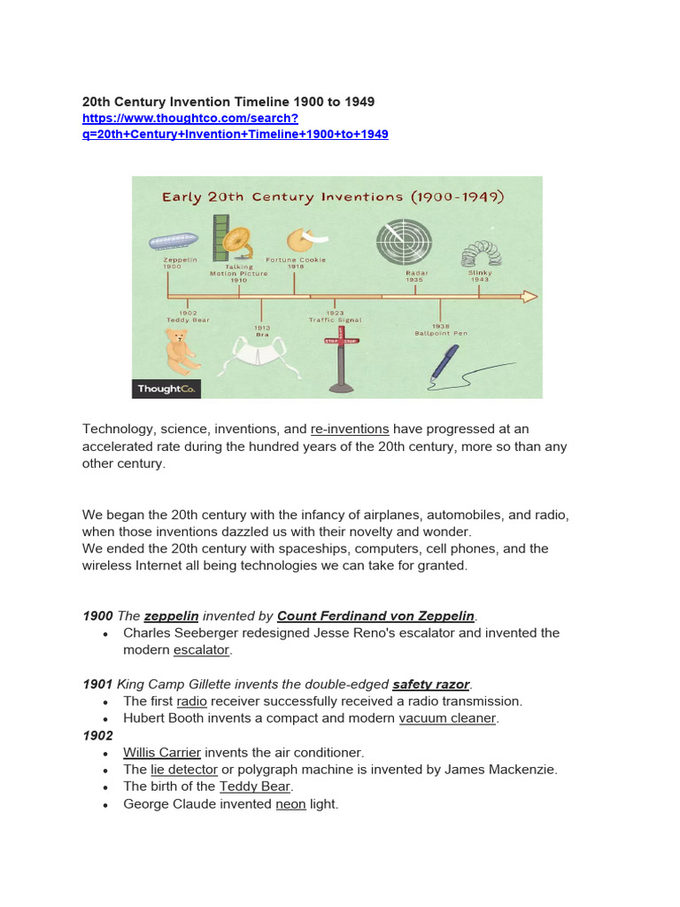 16 20th Century Science | PDF | Vacuum Tube