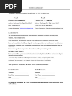 Simple Honorarium Agreement Template | PDF | Law