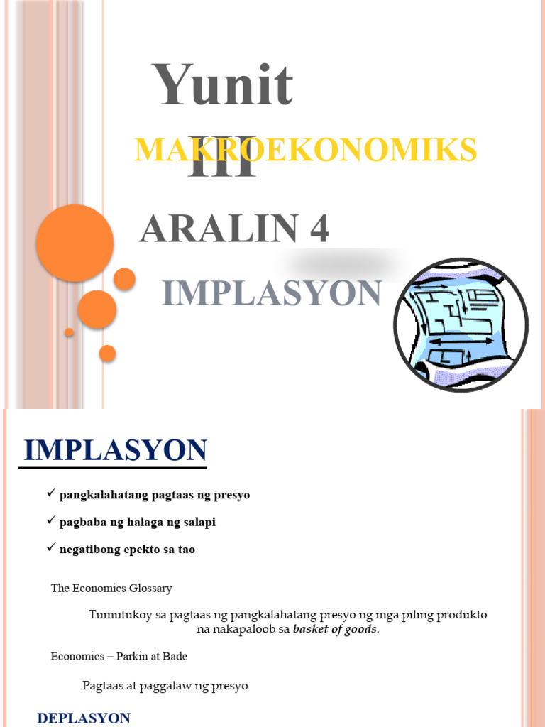 Implasyon 1 | PDF