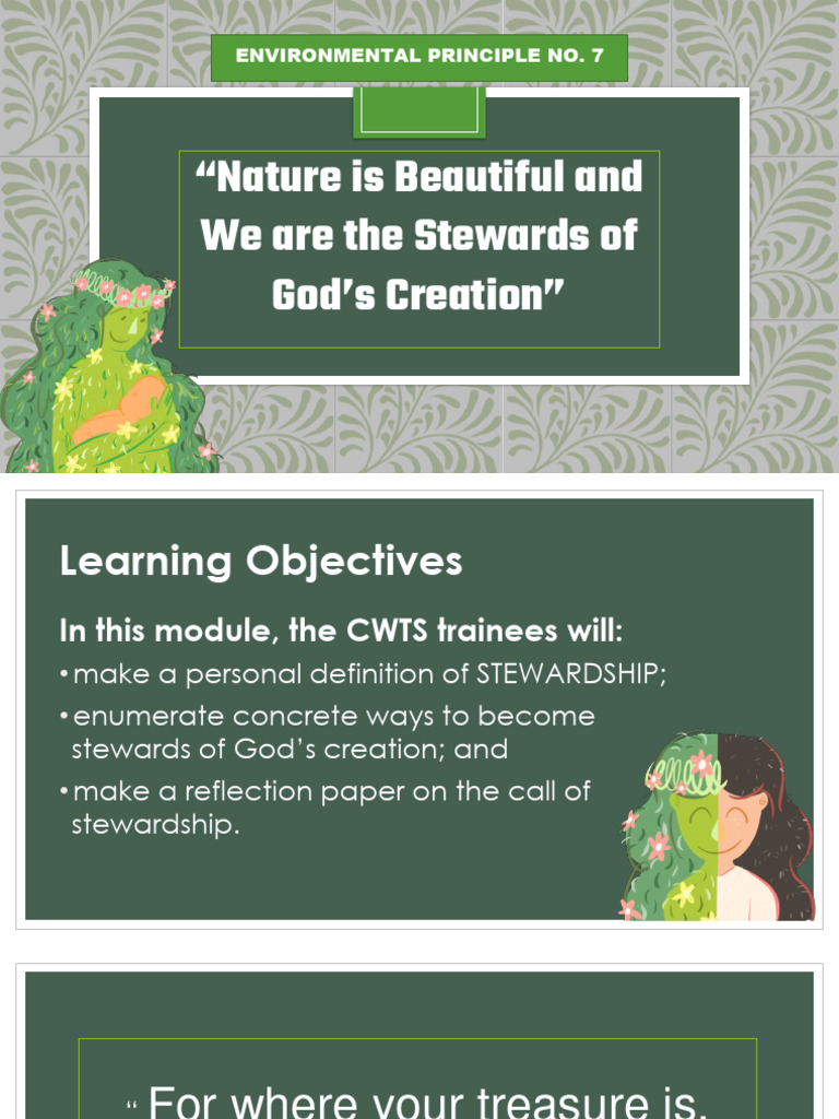 16 Nature Is Beautiful and We Are Stewards of Gods Creation | PDF ...