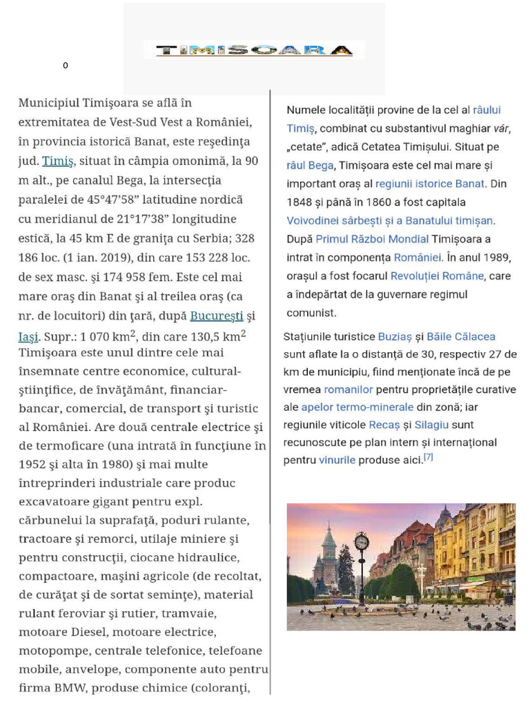 Timisoara | PDF