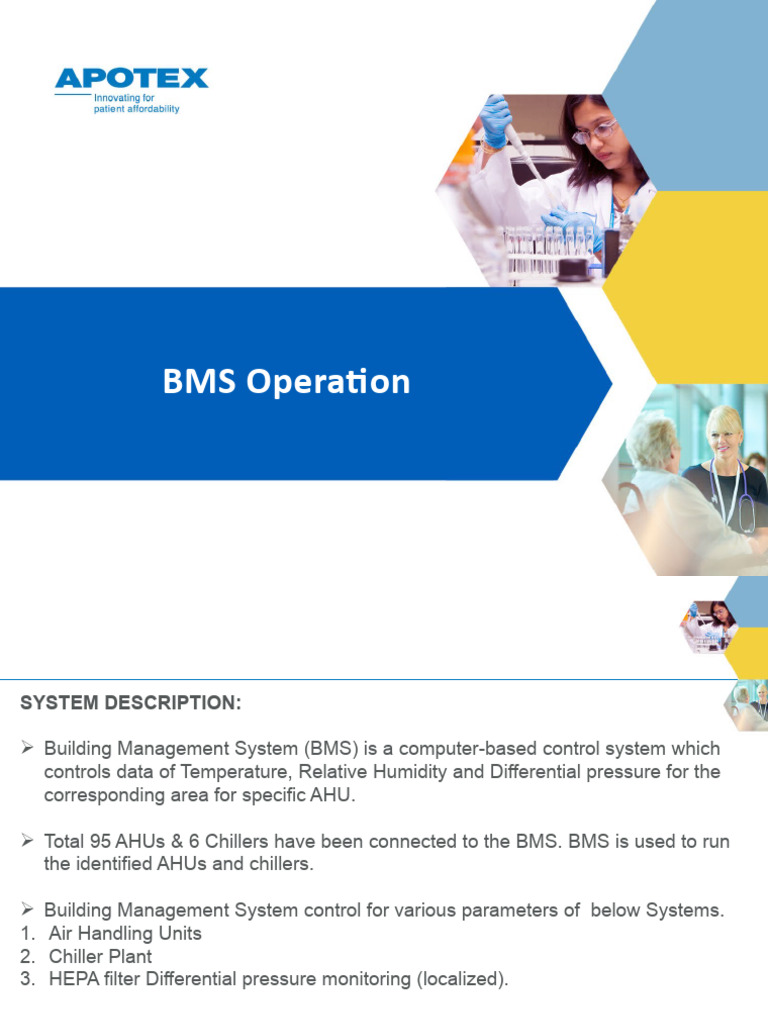 BMS Operation | PDF | Building Automation | Applied And Interdisciplinary Physics