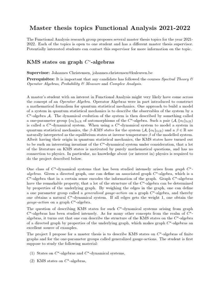 Analyse Functionaal | PDF | Group (Mathematics) | Mathematical Analysis