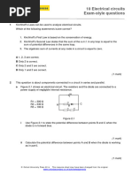 Physics AQA Paper 2 GCSE 2024 Unofficial Markscheme | PDF | Force | Planets
