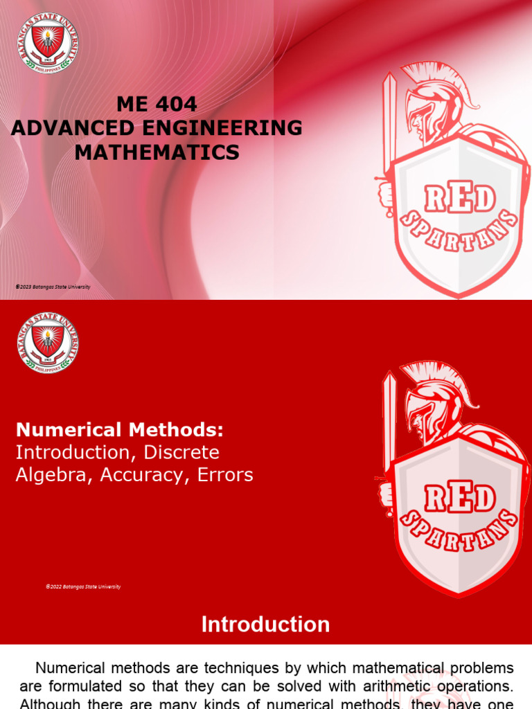 ADMATH Week 2 | Download Free PDF | Accuracy And Precision | Numerical Analysis