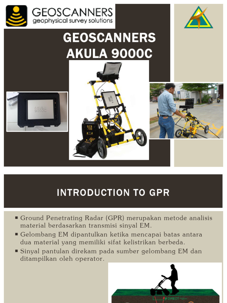 Geoscanners - GPR & Application | PDF