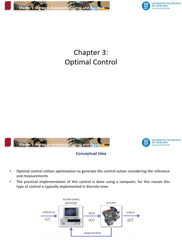 Optimal Control | PDF | Optimal Control | Mathematical Optimization Optimal Control | PDF | Optimal Control | Mathematical Optimization