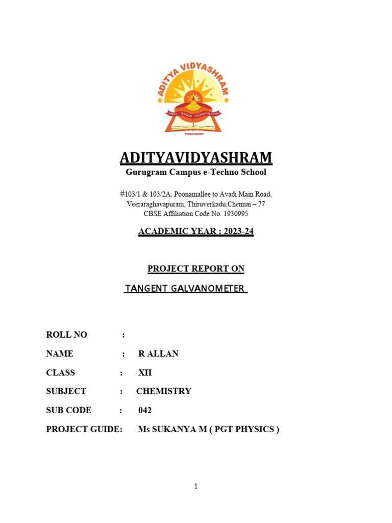 Phy Front Page | PDF