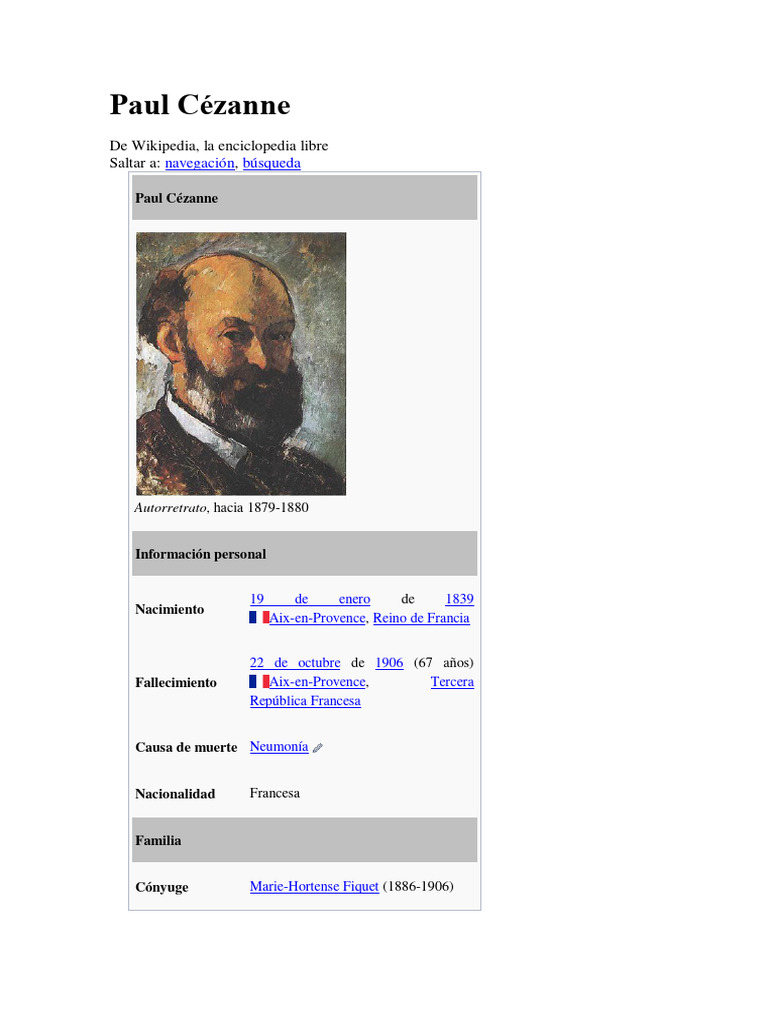 Paul Cézanne | PDF | Paul Cezanne | Pinturas