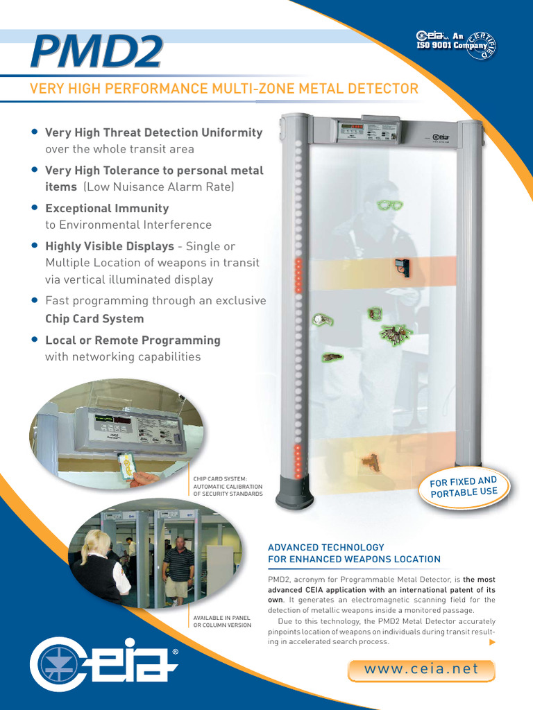 PMD2 | PDF | Metal Detector | Metals