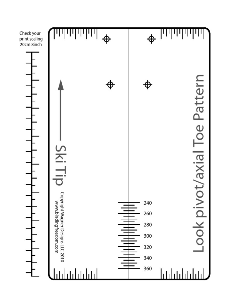 Ski Binding Mounting Guide | PDF
