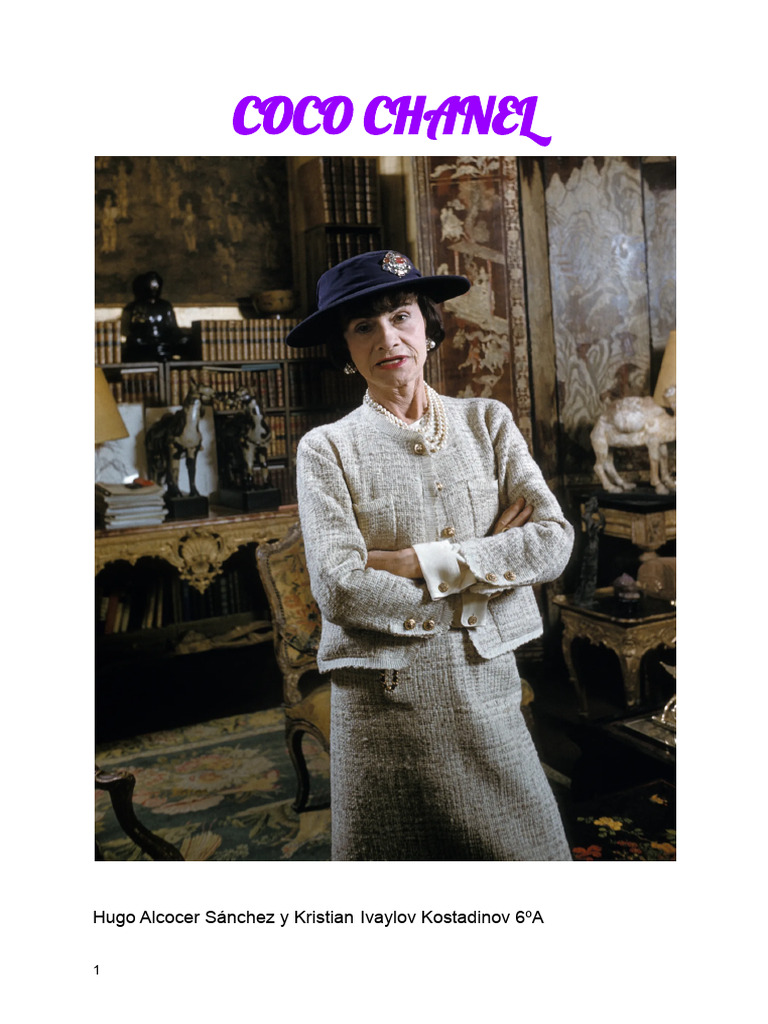 TRAbAJO DE SOCIALES COCO CHANEL | PDF