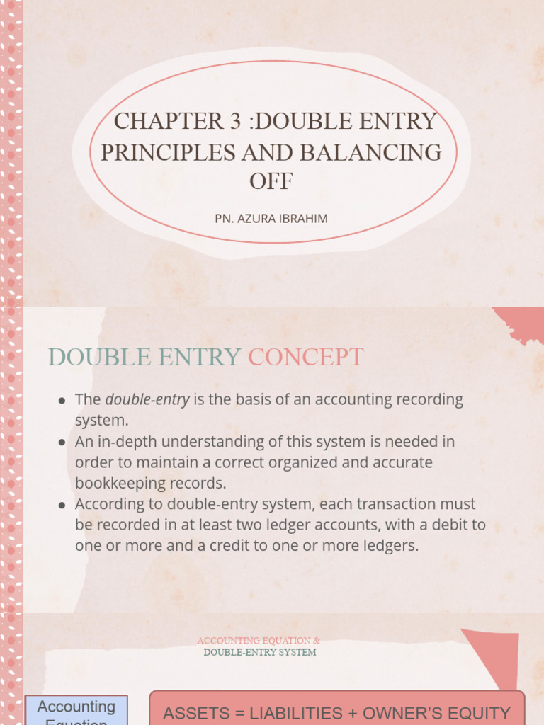 Chapter 3 | PDF | Debits And Credits | Expense