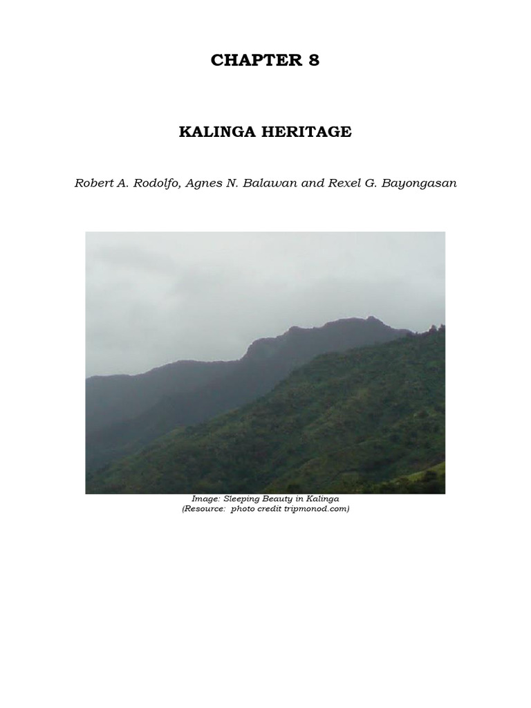 Kalinga Heritage | PDF