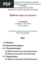 Physiopathologie de l'OAP cardiogénique | PDF | Maladies et troubles ...