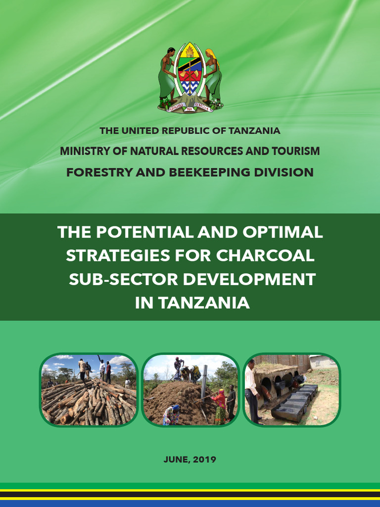 MNRT 2019 National Charcoal Study | PDF | Sustainability | Deforestation